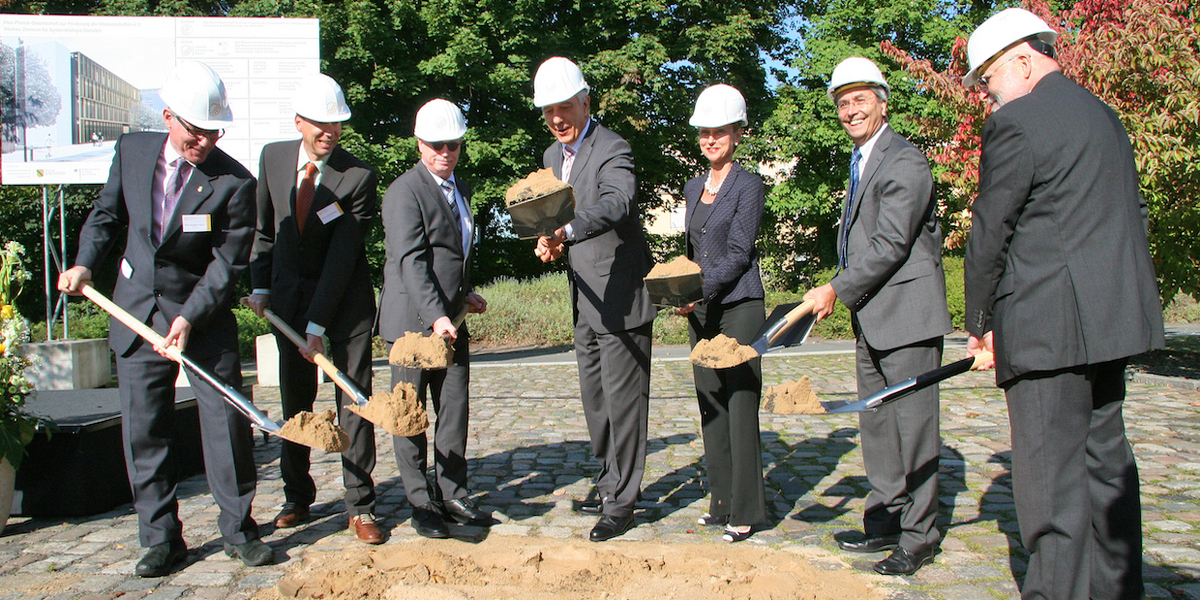 Groundbreaking Ceremony for CSBD: MPI-CBG